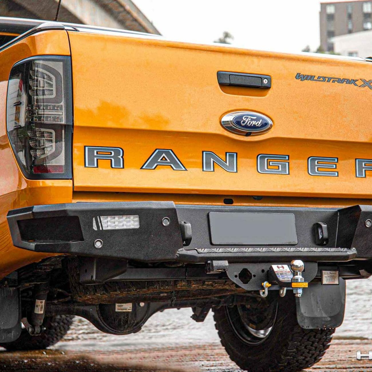 M-Series rear bar for Ford Ranger PX2, PX3 (2015 - 2022) | Hamer 4x4