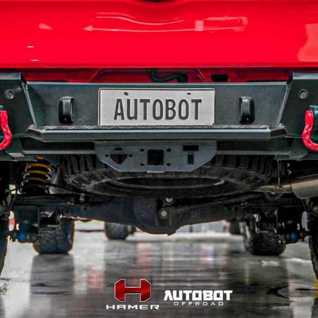 M-Series rear bar for Ford Ranger Raptor (2018 - 2022) | Hamer 4x4