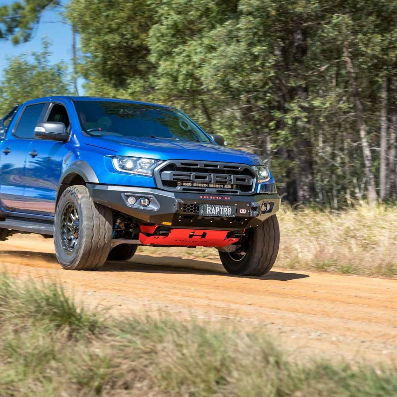 King series bull bar for Ford Ranger Raptor (2018 - 2022) | Hamer 4x4