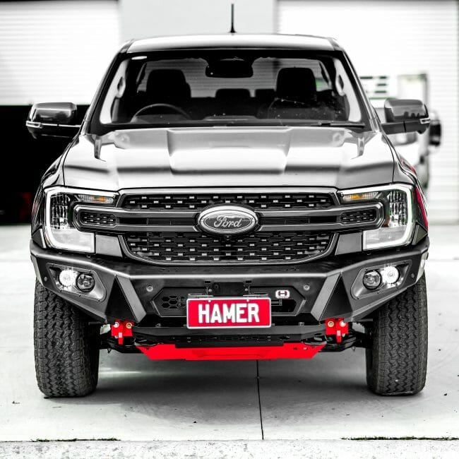 King series bull bar for Ford Ranger (2022 - Present) | Hamer 4x4