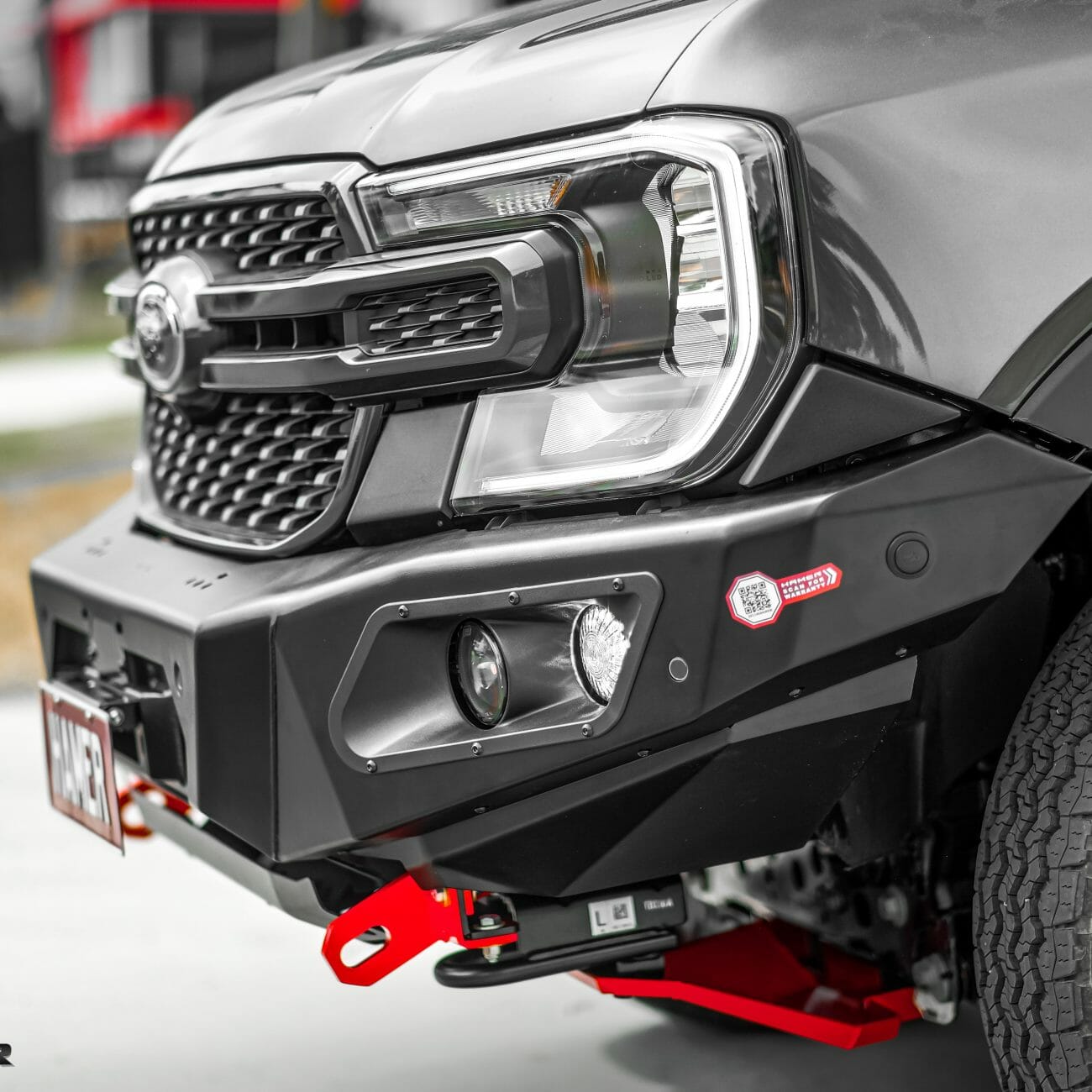 King series bull bar for Ford Ranger (2022 - Present) | Hamer 4x4