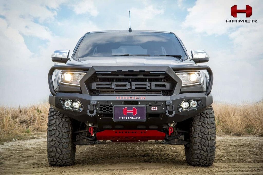 King series Plus bull bar for Ford Ranger PX2, PX3 (2015 - 2022 ...