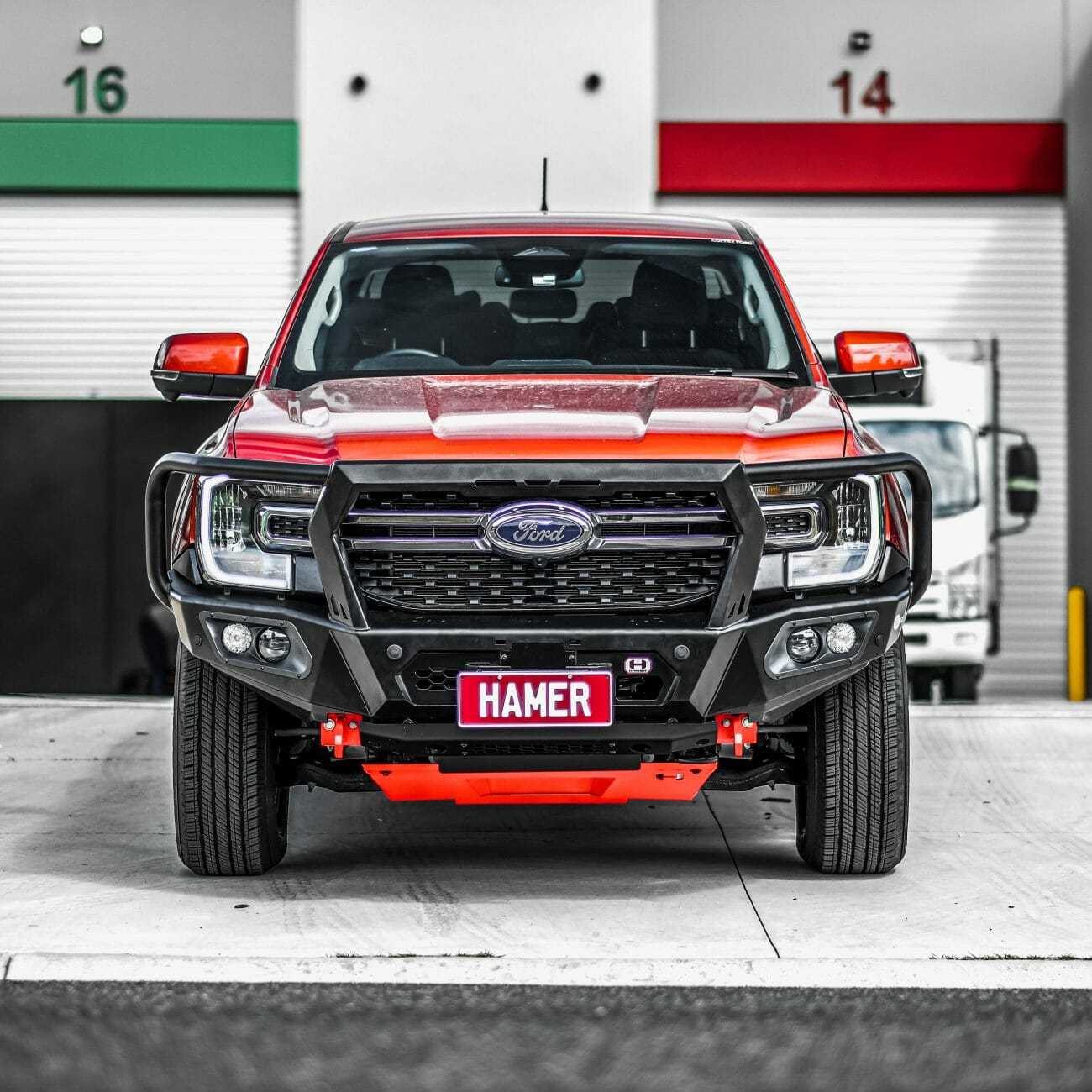King series Plus bull bar for Ford Ranger (2022 - Present) | Hamer 4x4