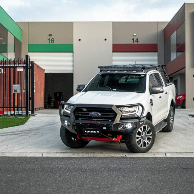 King series Plus bull bar for Ford Ranger PX2, PX3 (2015 - 2022 ...