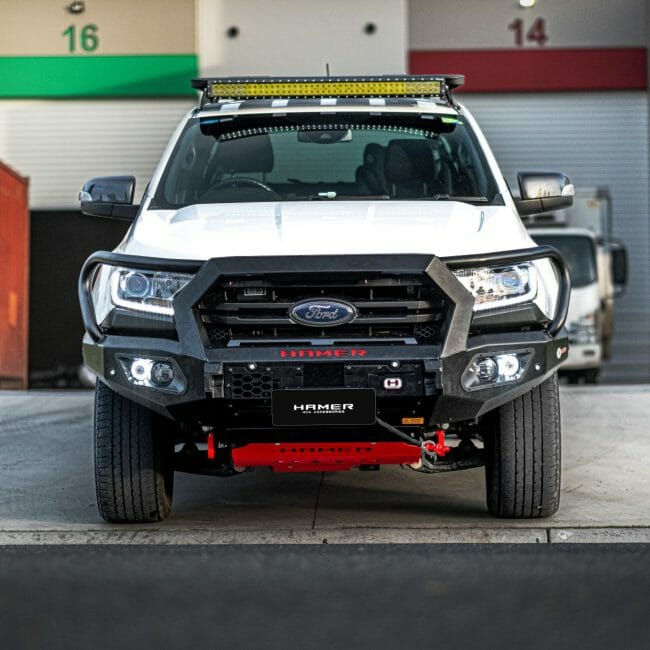 King series Plus bull bar for Ford Ranger PX2, PX3 (2015 - 2022 ...