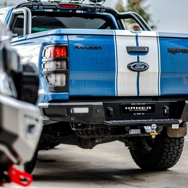 M-Series rear bar for Ford Ranger Raptor (2018 - 2022) | Hamer 4x4