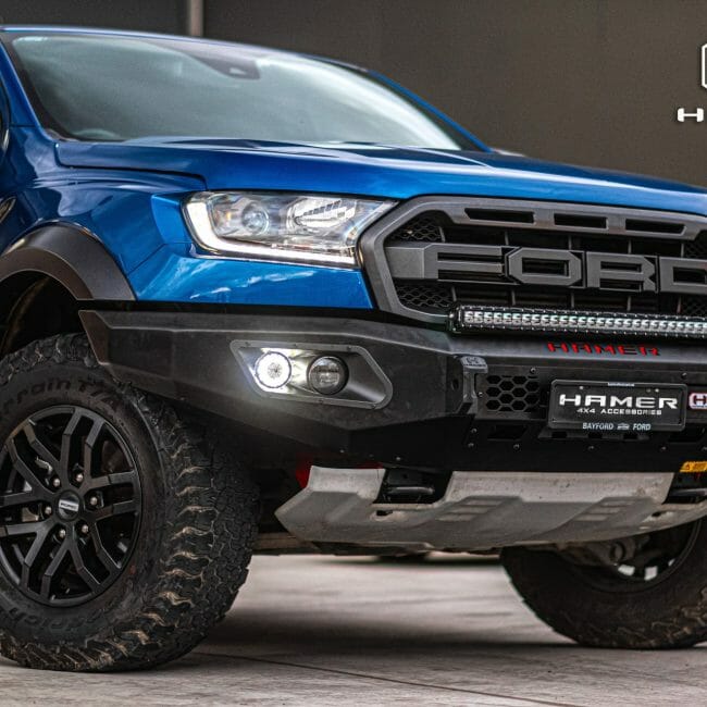 King series bull bar for Ford Ranger Raptor (2018 - 2022) | Hamer 4x4