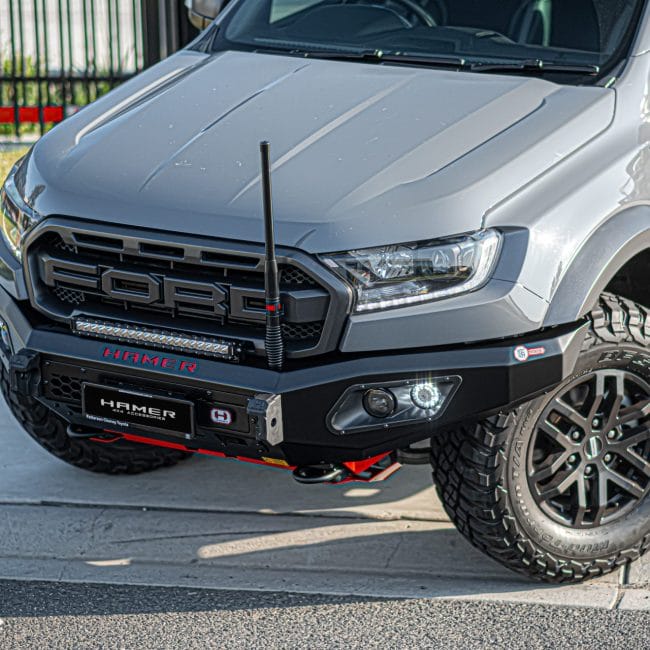 King series bull bar for Ford Ranger Raptor (2018 - 2022) | Hamer 4x4