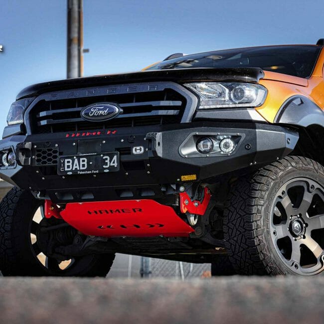 King series bull bar for Ford Ranger PX2, PX3 (2015 - 2022) | Hamer 4x4