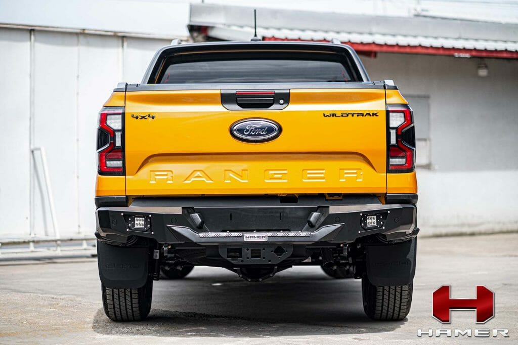 Nova series rear bar for Ford Ranger (2022 - Present) - Hamer 4x4