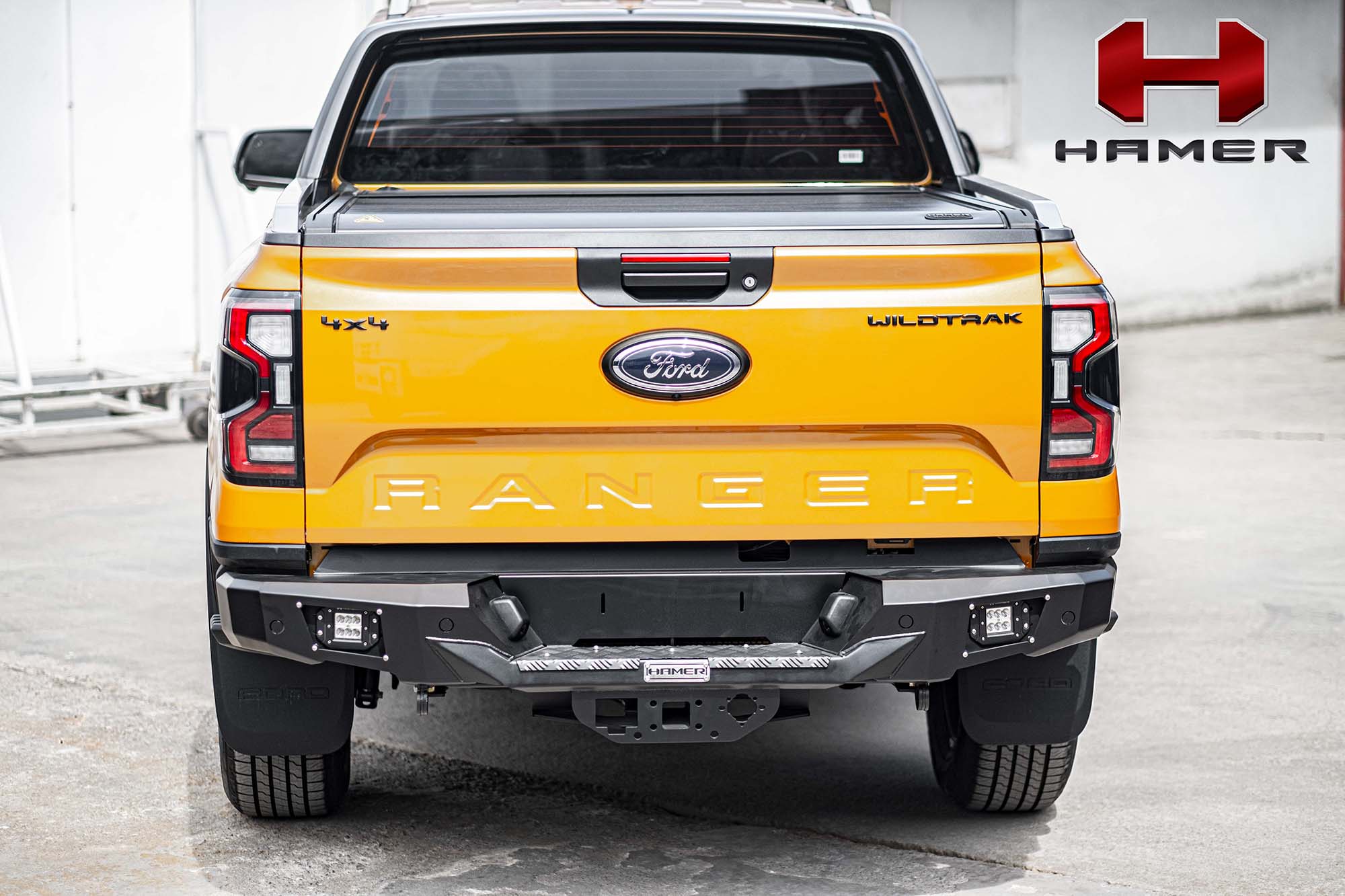 Nova series rear bar for Ford Ranger (2022 - Present) | Hamer 4x4