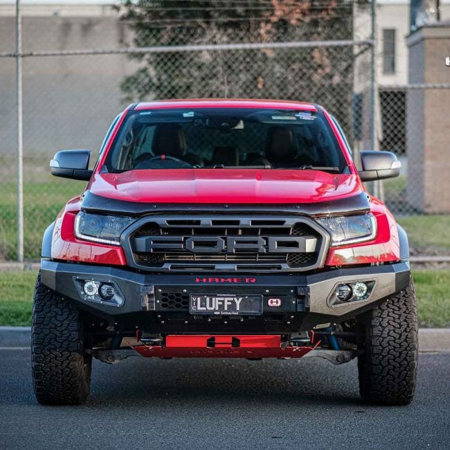 King series bull bar for Ford Ranger Raptor (2018 - 2022) | Hamer 4x4