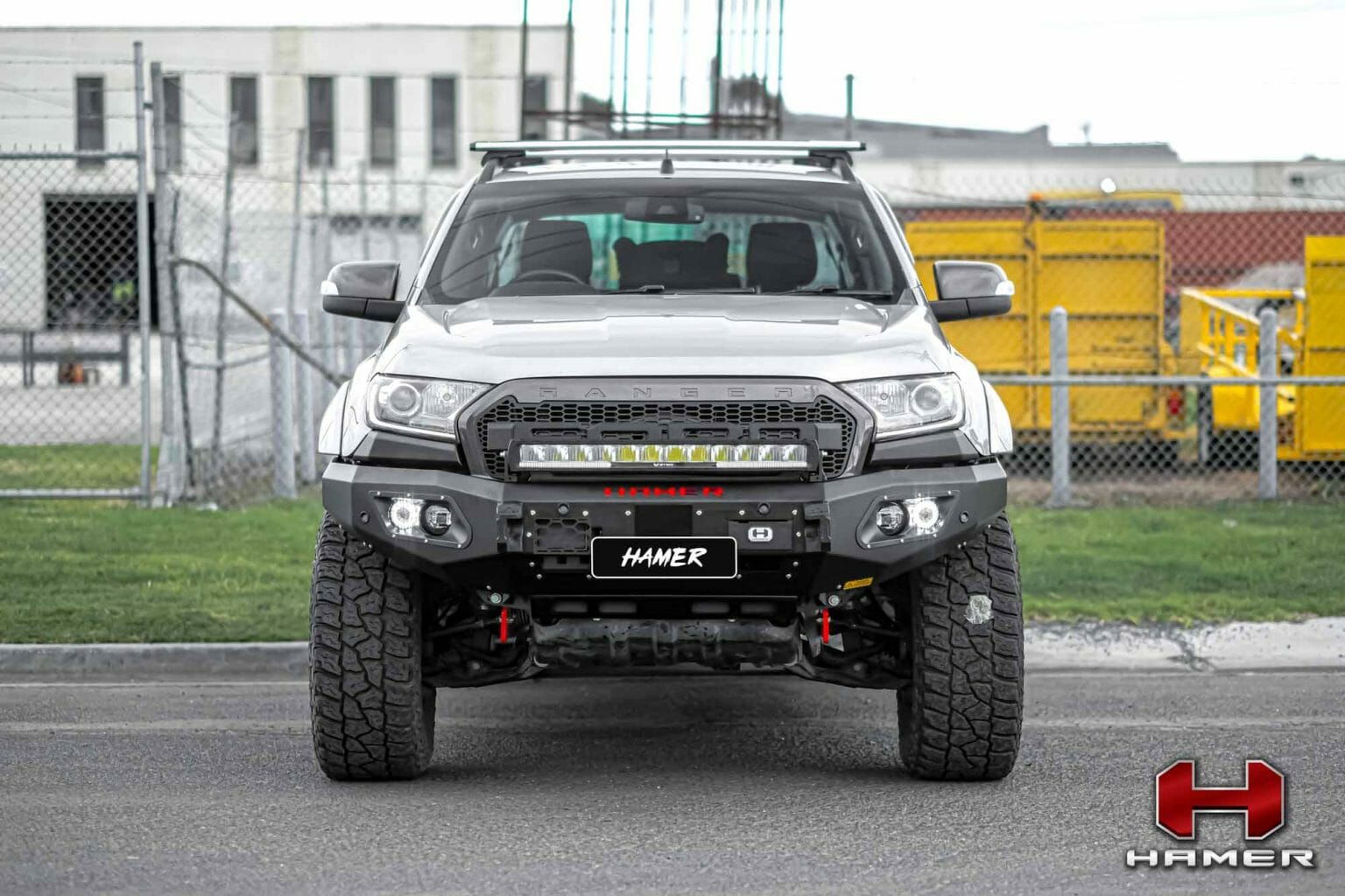 King series bull bar for Ford Ranger PX2, PX3 (2015 - 2022) - Hamer 4x4
