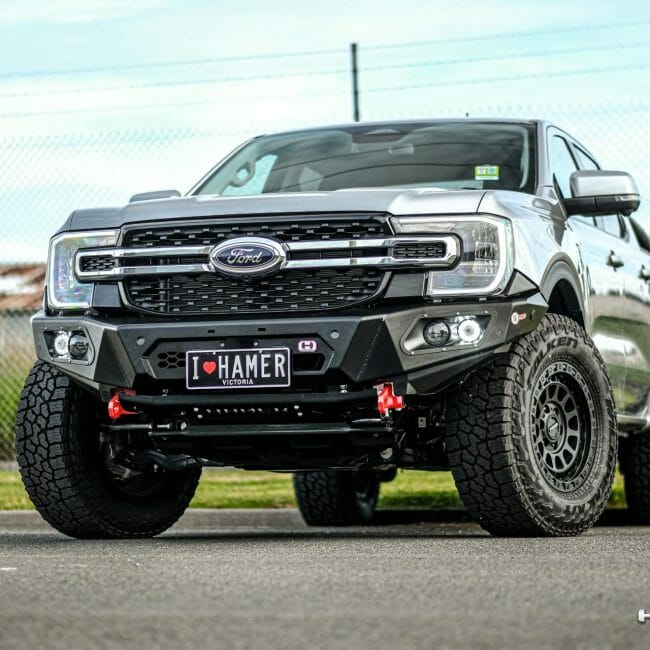 King series bull bar for Ford Ranger (2022 - Present) | Hamer 4x4