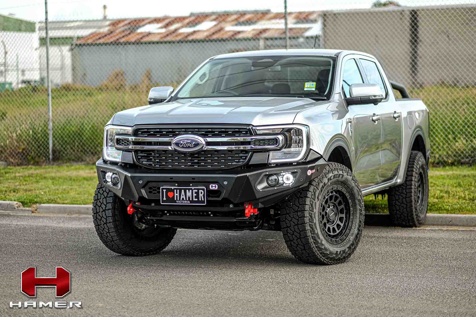 King series bull bar for Ford Ranger (2022 - Present) - Hamer 4x4