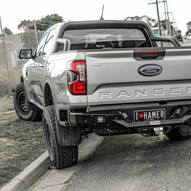 Nova series rear bar for Ford Ranger (2022 - Present) | Hamer 4x4