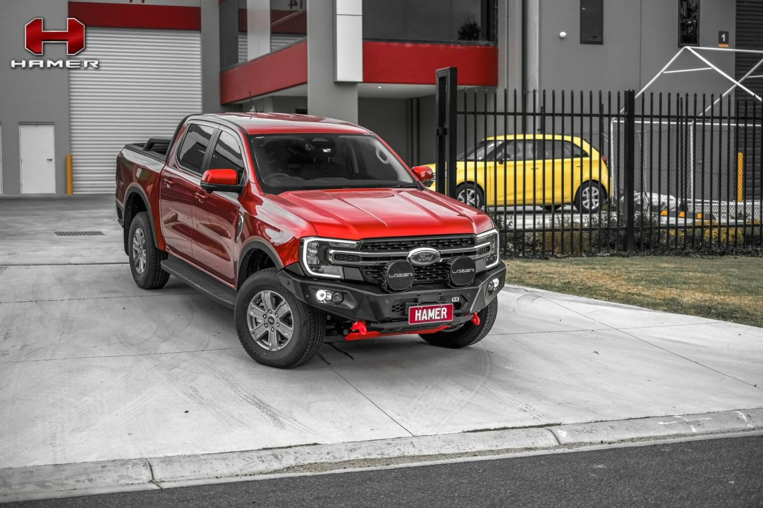 King series Plus bull bar for Ford Ranger PX2, PX3 (2015 - 2022 ...