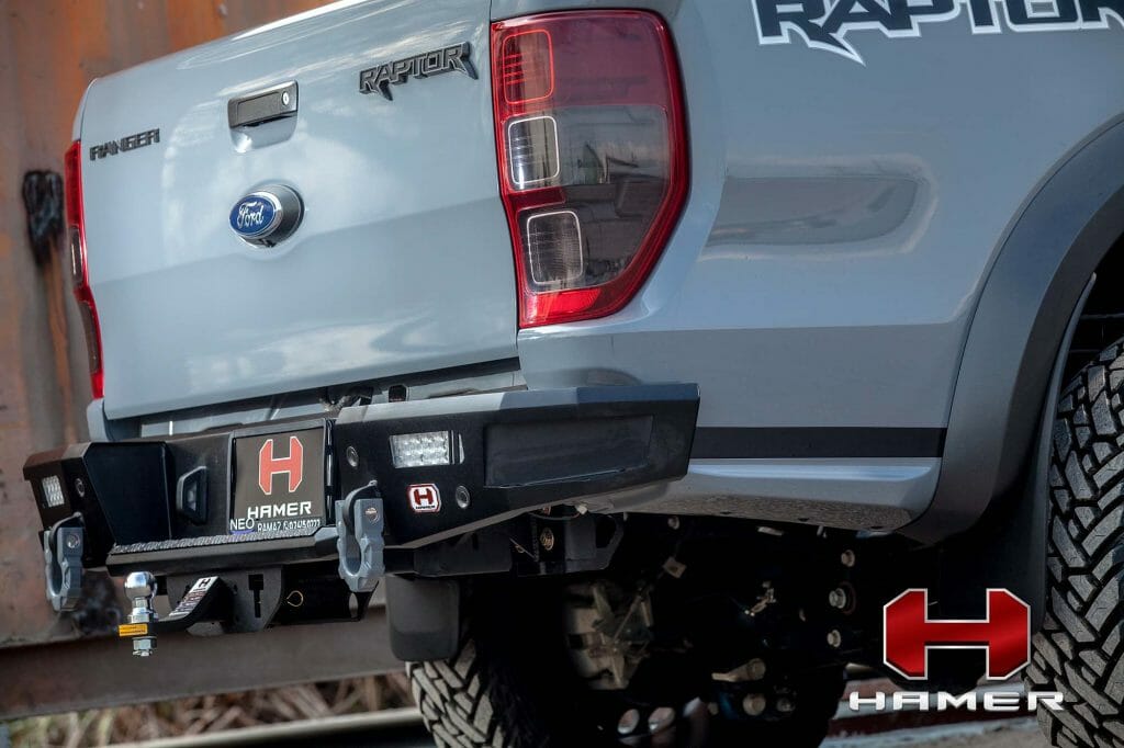 M-Series rear bar for Ford Ranger Raptor (2018 - 2022) | Hamer 4x4