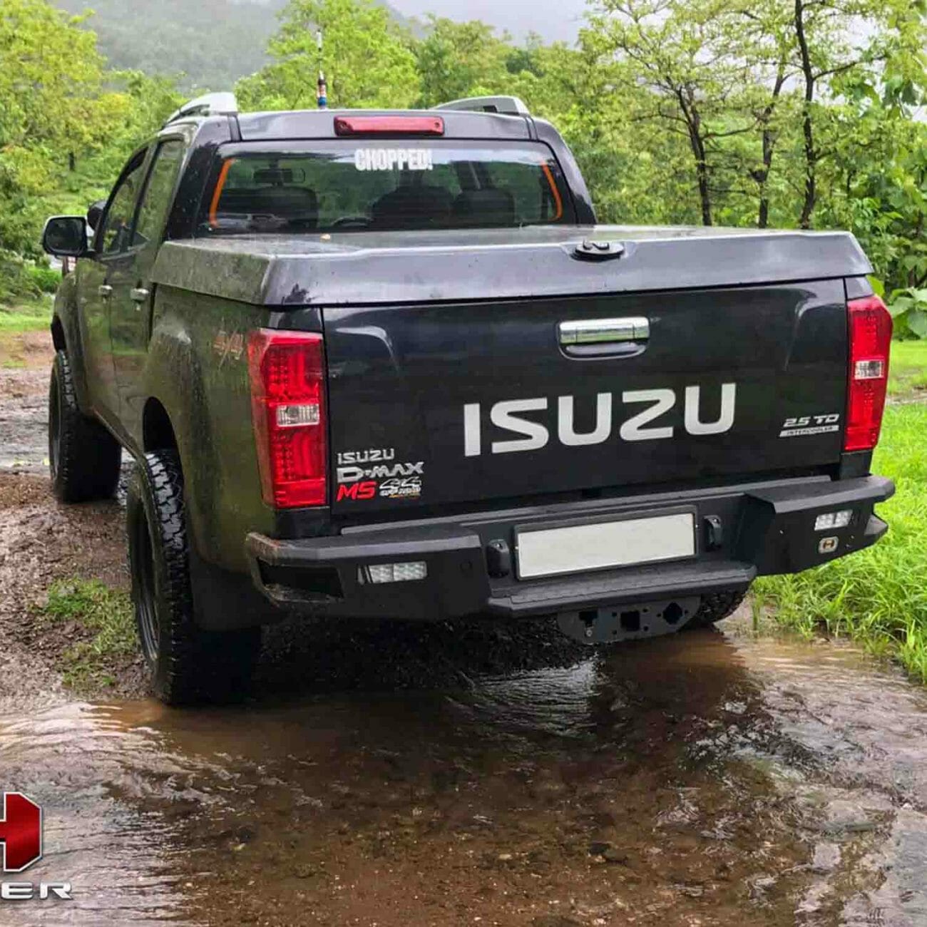 M-Series rear bar for Isuzu D-Max (2012 - 2016) | Hamer 4x4