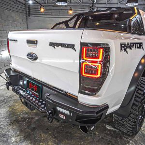 Hamer 4x4 M-Series Rear Bar for Ford Ranger Raptor (2018-2022)