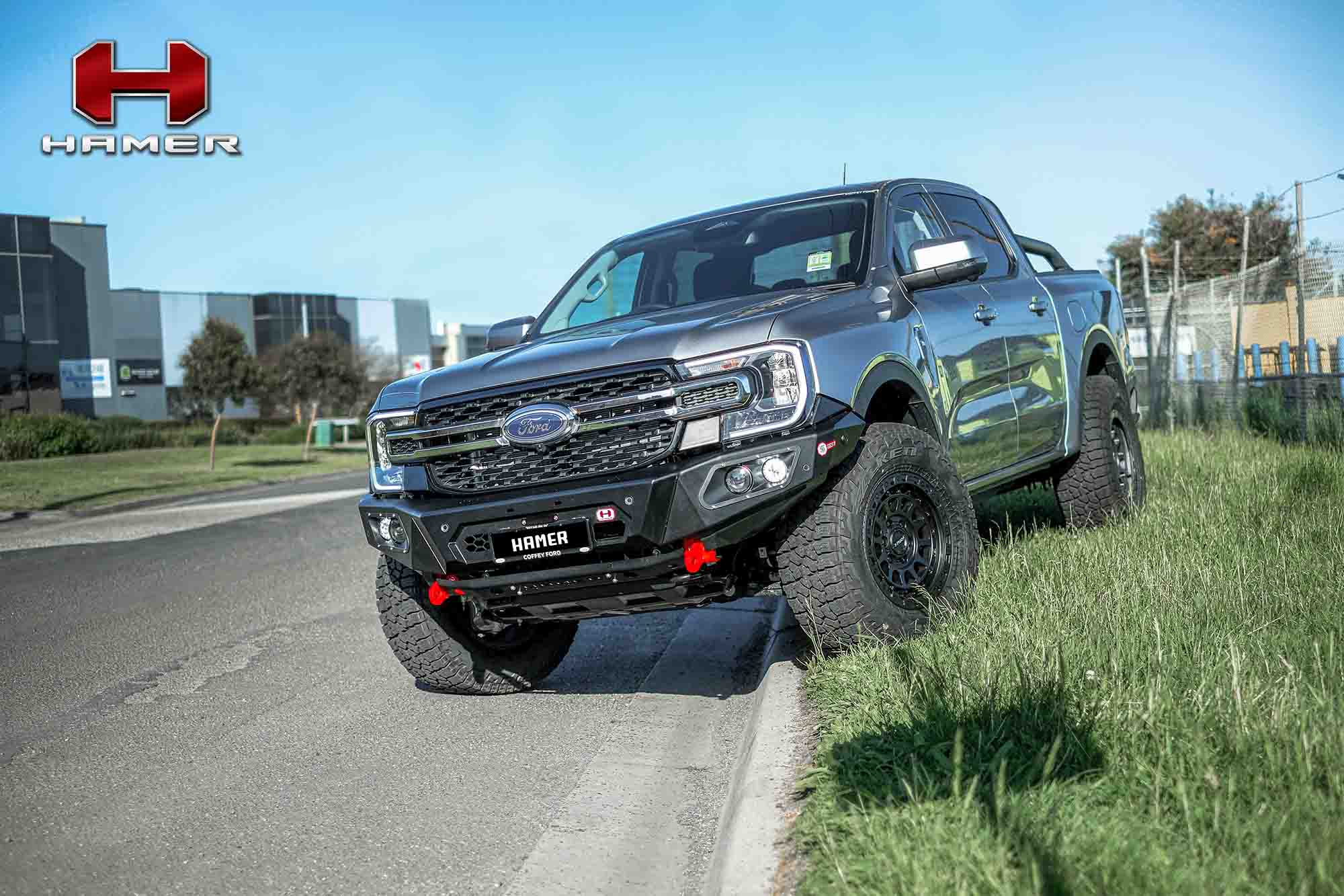 King series bull bar for Ford Ranger (2022 - Present) - Hamer 4x4