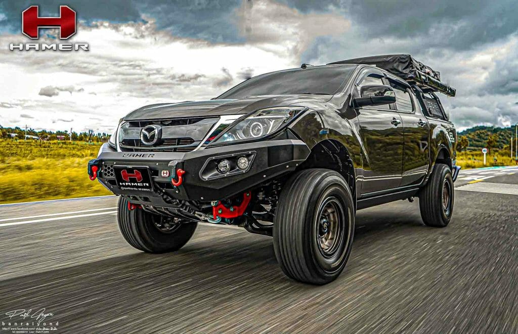 King series bull bar for Mazda BT-50 ( 2012-2020 ) - Hamer 4x4