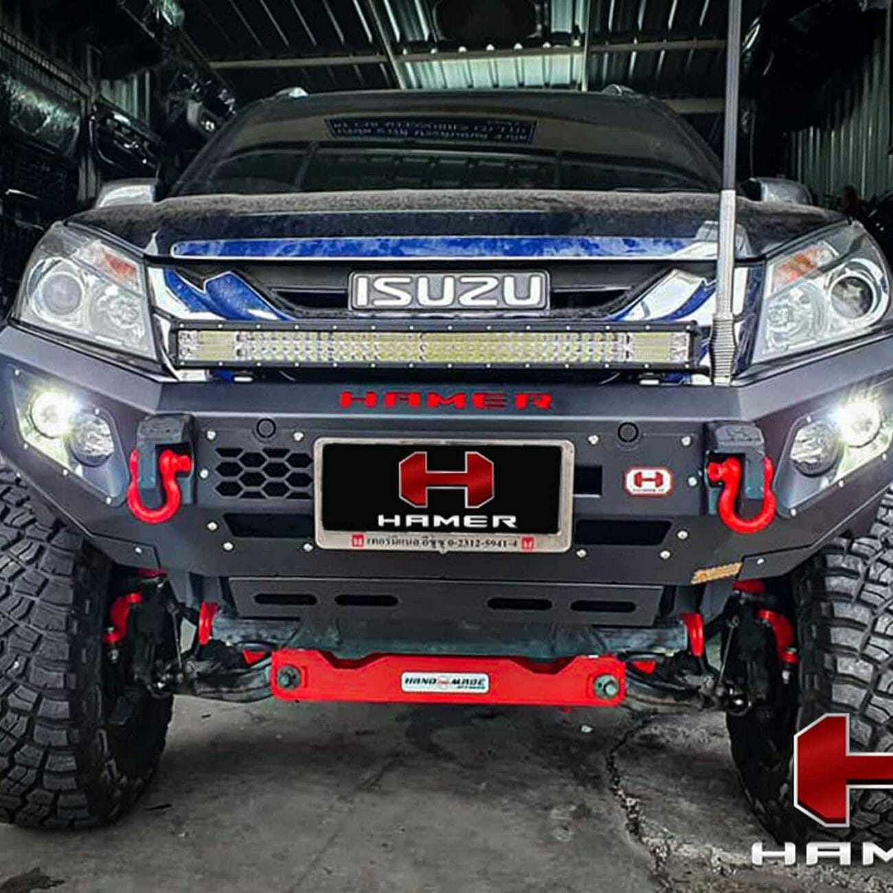 King series bull bar for BYD Shark 6 (2024 - Present) | Hamer 4x4