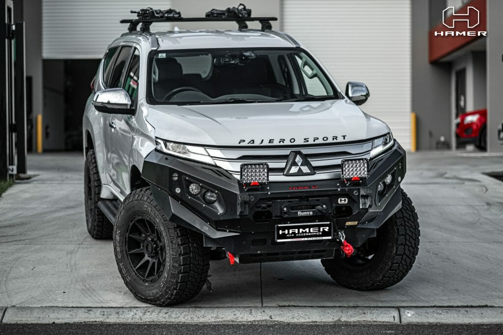 King series bull bar for Mitsubishi Pajero Sport QF ( 2020 - Present ...