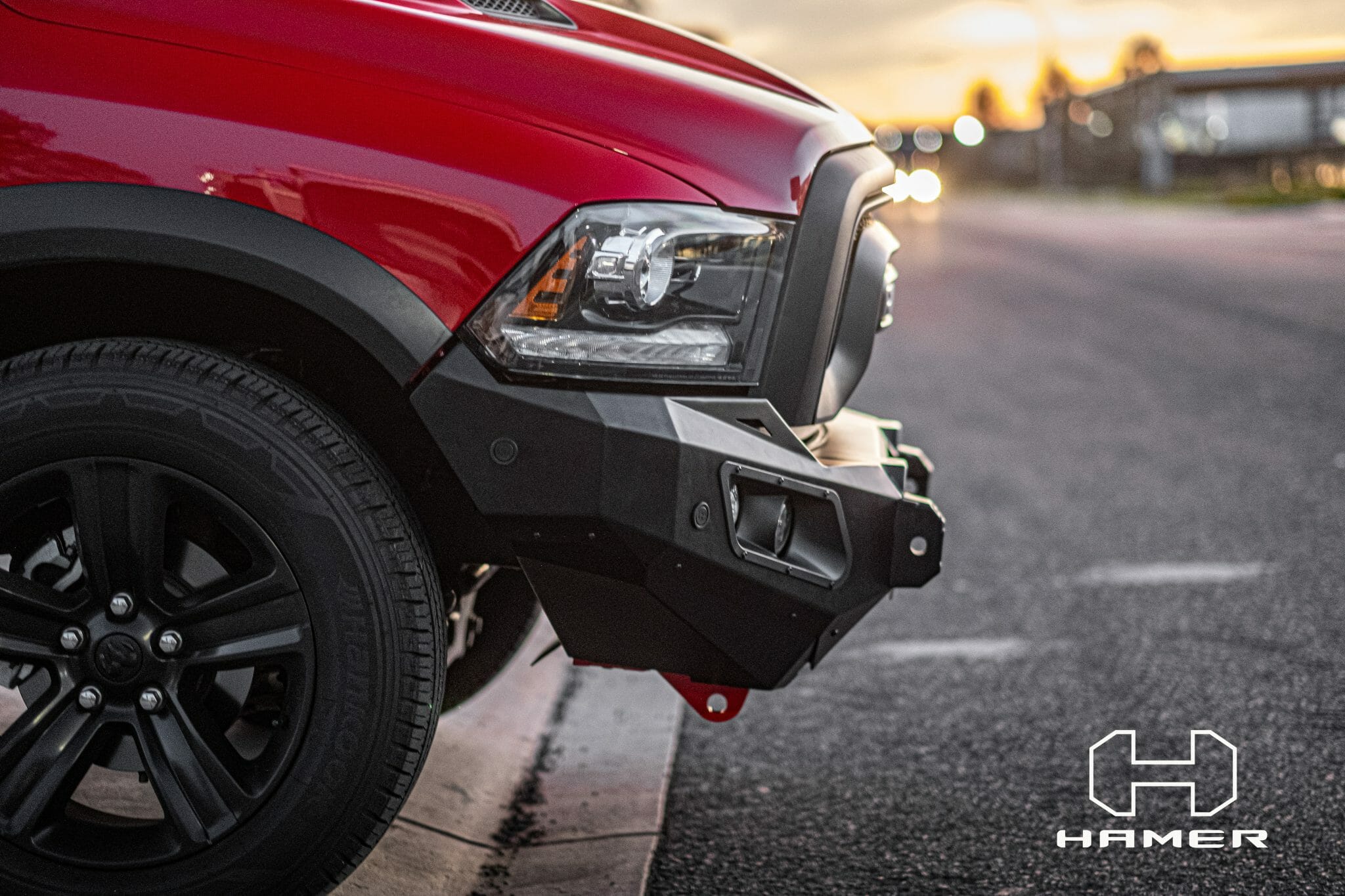 King series bull bar for Ram 1500 DS (2017-2021) | Hamer 4x4