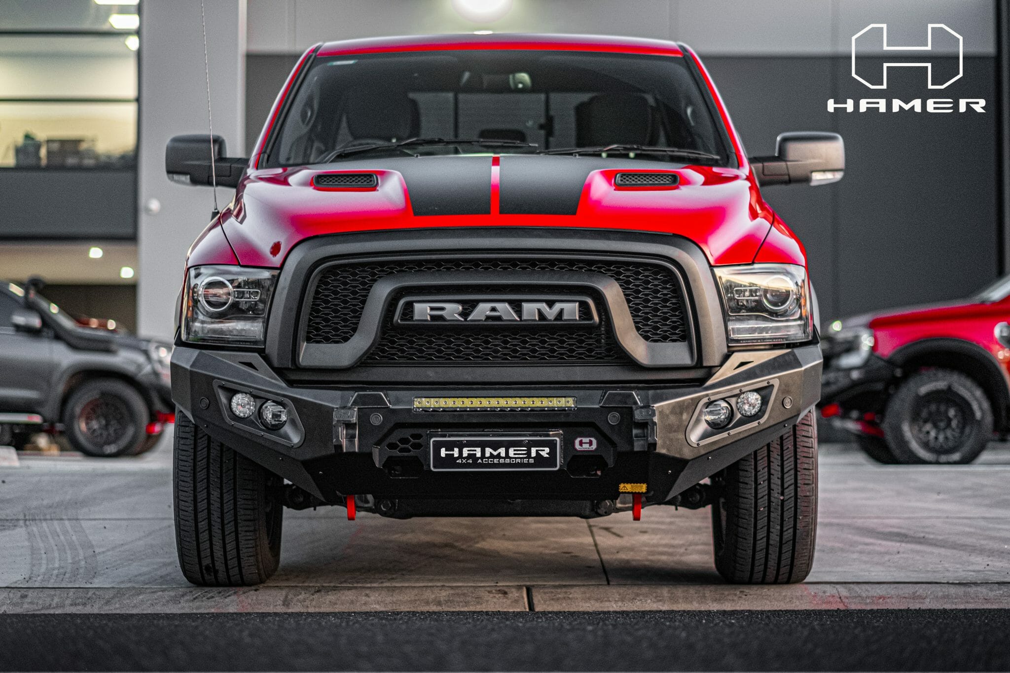 King series bull bar for Ram 1500 DS (2017-2021) | Hamer 4x4