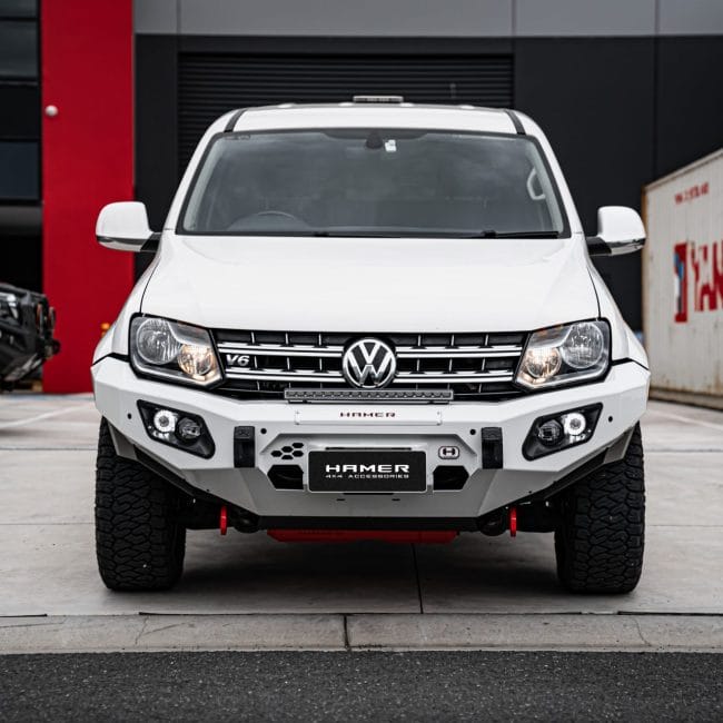 King series bull bar for Volkswagen Amarok (2010 - 2022) | Hamer 4x4