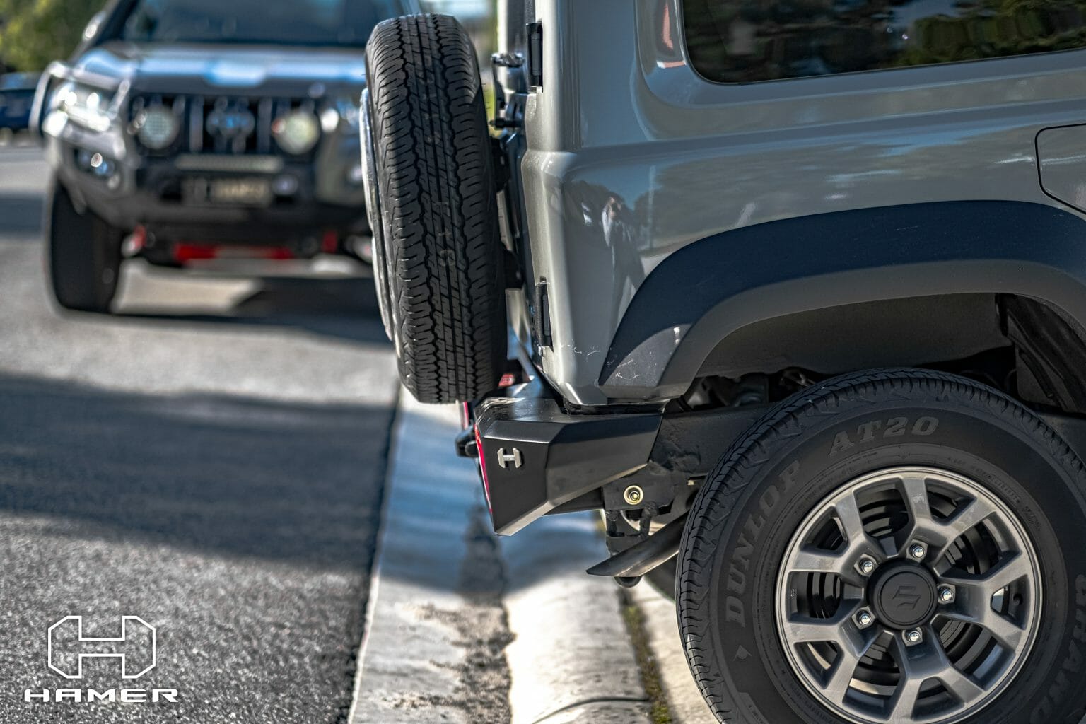 M-Series rear bar for Suzuki Jimny JB74W (2018 - Present) | Hamer 4x4