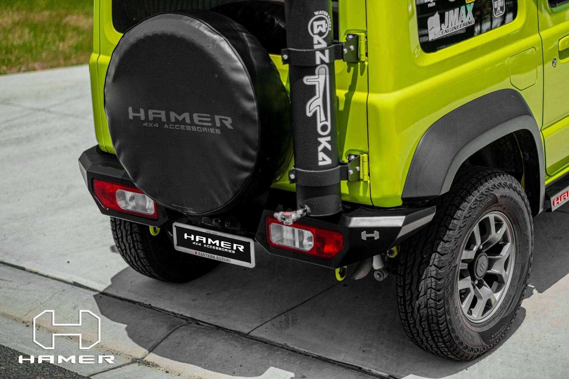M-Series rear bar for Suzuki Jimny JB74W (2018 - Present) | Hamer 4x4