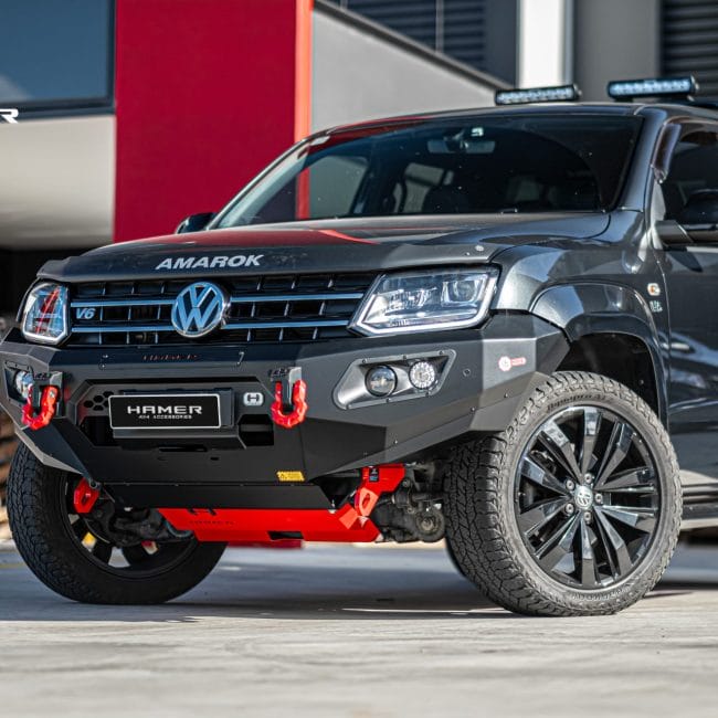 King series bull bar for Volkswagen Amarok (2010 - 2022) | Hamer 4x4