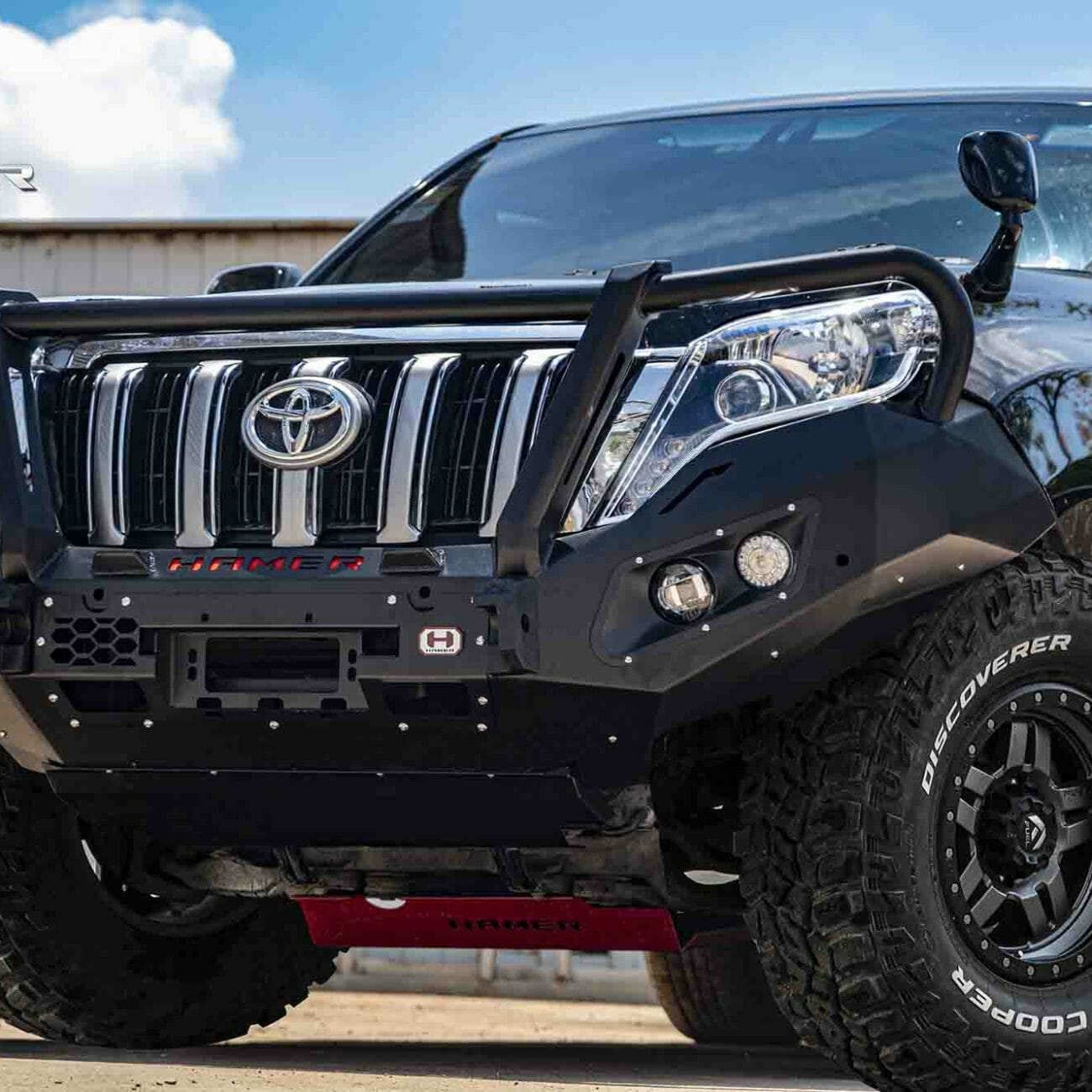 King series plus bull bar for Toyota Landcruiser Prado 150 Series (2013 ...