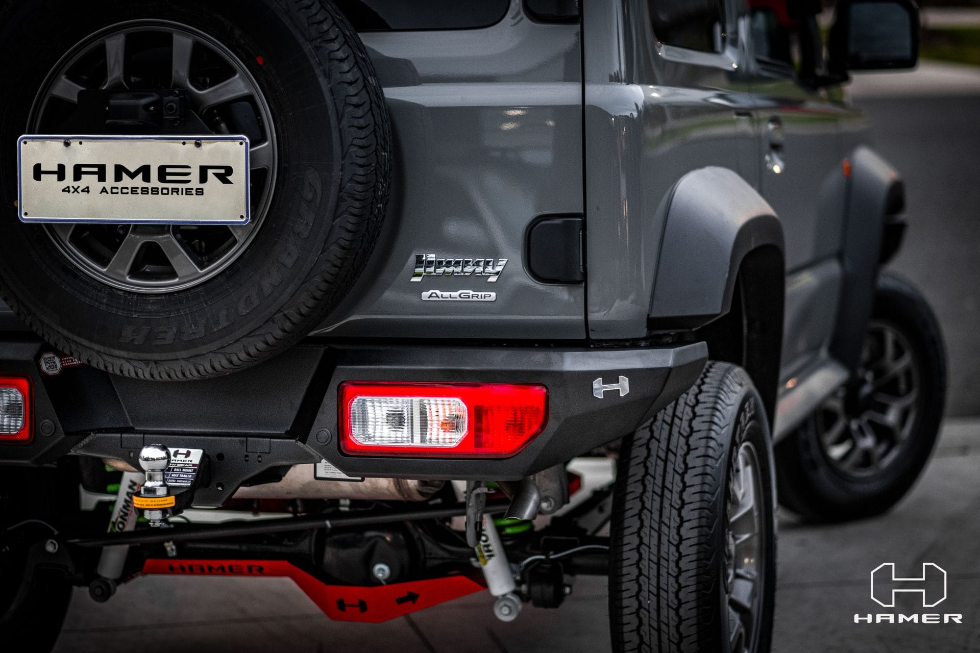 M-Series rear bar for Suzuki Jimny JB74W (2018 - Present) | Hamer 4x4