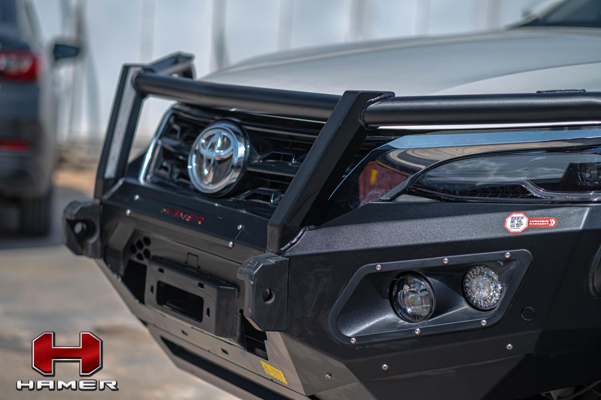 King series Plus bull bar for Toyota Fortuner (2020 - Present) | Hamer 4x4