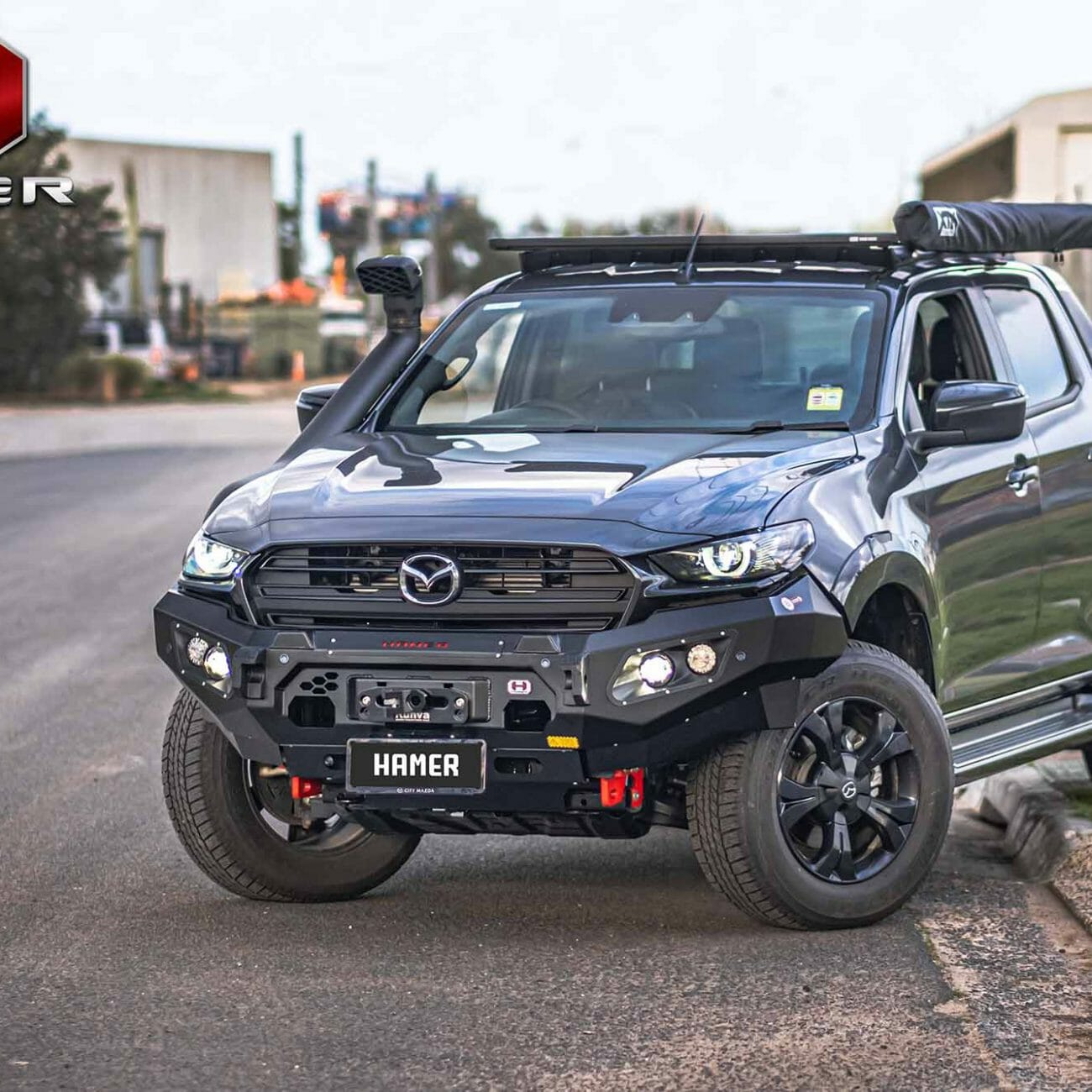 King series bull bar for Mazda BT-50 (2021 – 2024) – Hamer 4×4