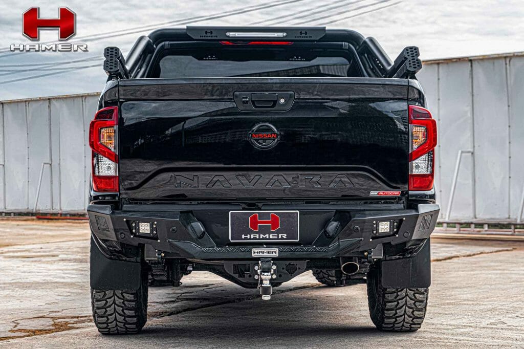 Nova rear bar for Nissan Navara (2021 - Present) | Hamer 4x4