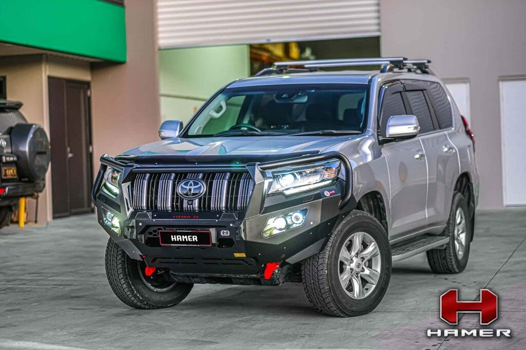 King series plus bull bar for Toyota Landcruiser Prado 150 Series (2018 ...