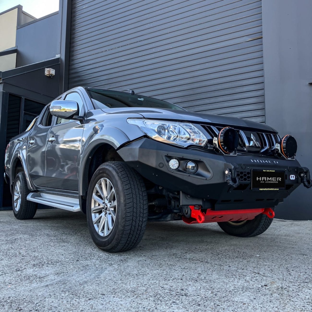 Hamer 4x4 King Series Bull Bar for Mitsubishi Triton MQ (2015-2018)