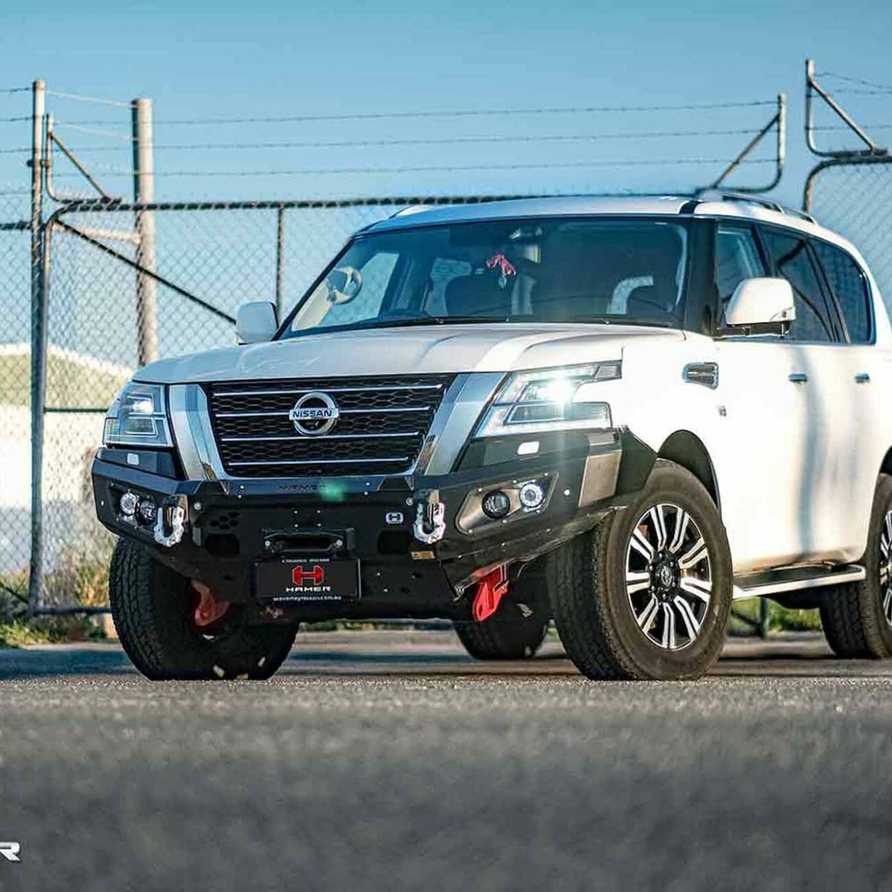 King series bull bar for Nissan Patrol Y62 Series 5 (2020 - Present ...