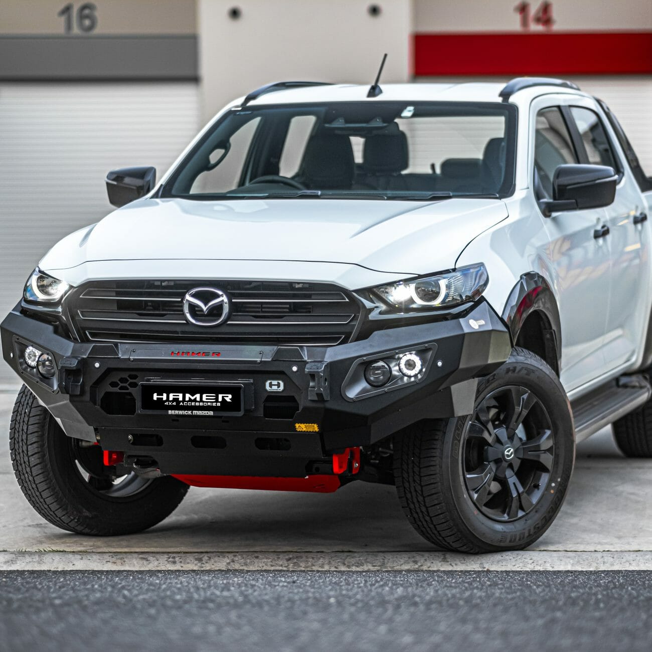King series bull bar for Mazda BT-50 (2021 – 2024) – Hamer 4×4