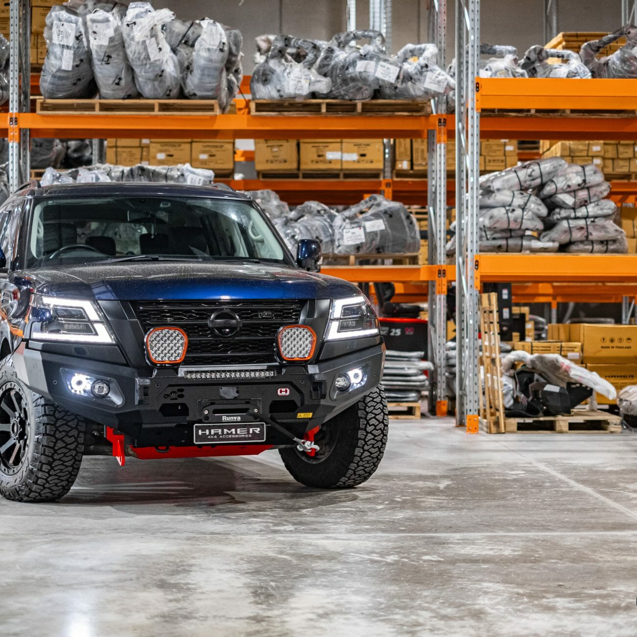 King series bull bar for Nissan Patrol Y62 Series 5 (2020 - Present ...