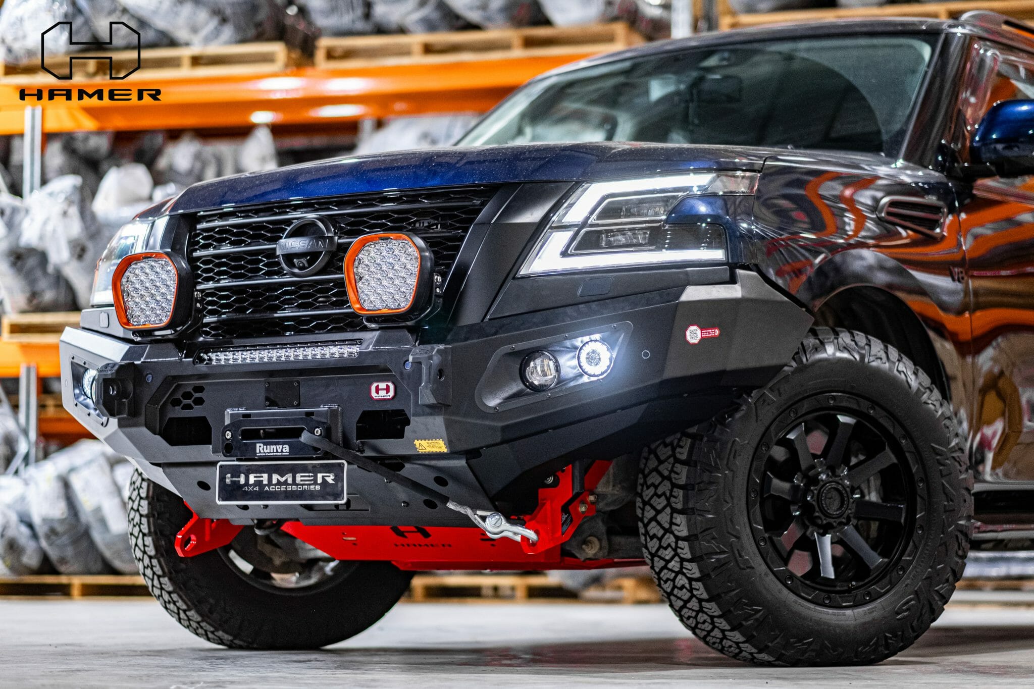 King series bull bar for Nissan Patrol Y62 Series 5 (2020 - Present ...