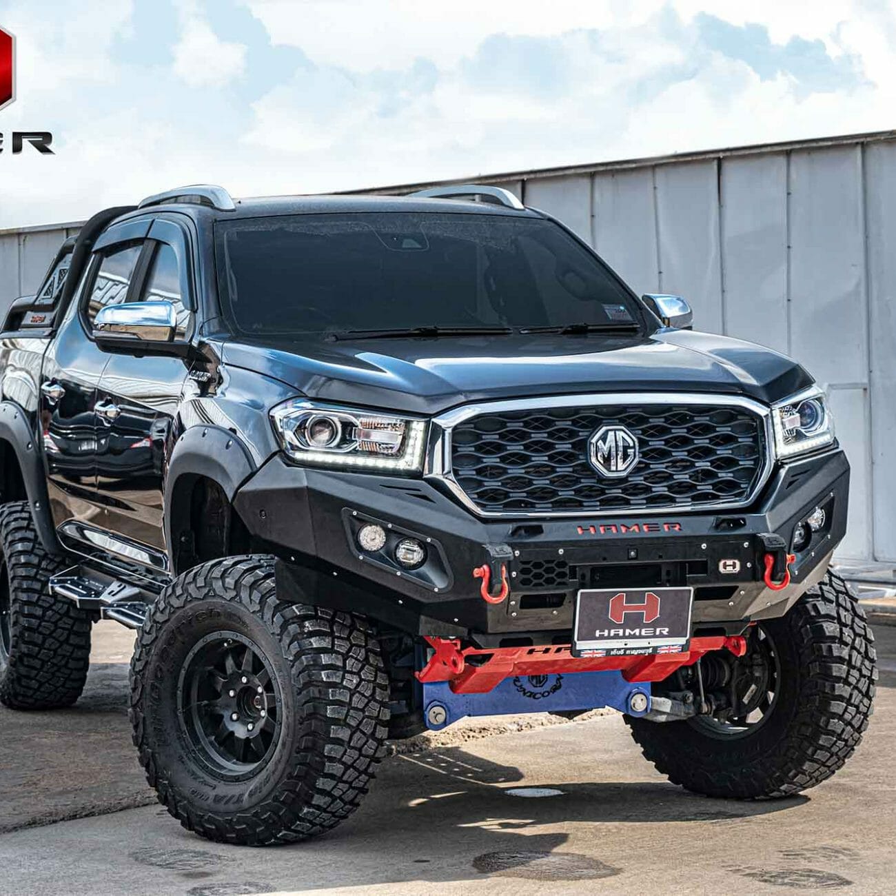 King series bull bar for LDV T60 ( 2017 - 2021 ) - Hamer 4x4
