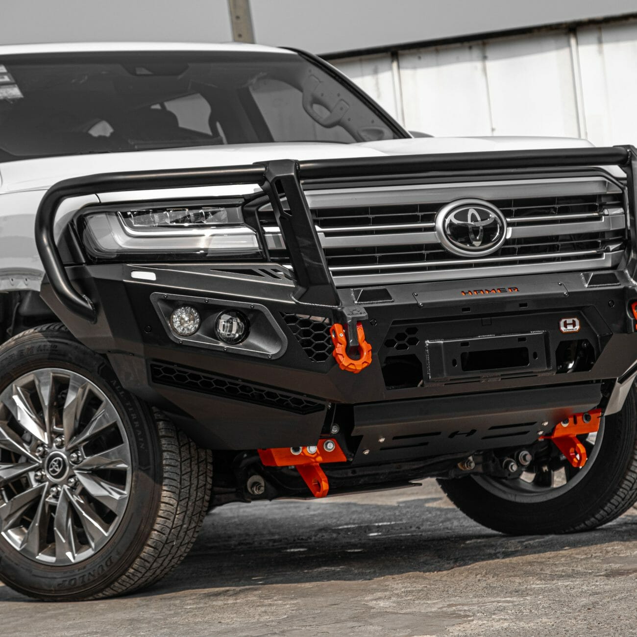 King series Plus bull bar for Toyota Landcruiser 300 Series (2021 - | Hamer 4x4