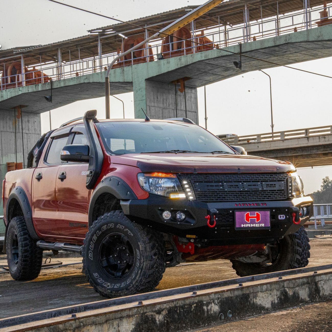 Hamer 4x4 King Series Bull Bar for Ford Ranger PX1 (2012-2015)