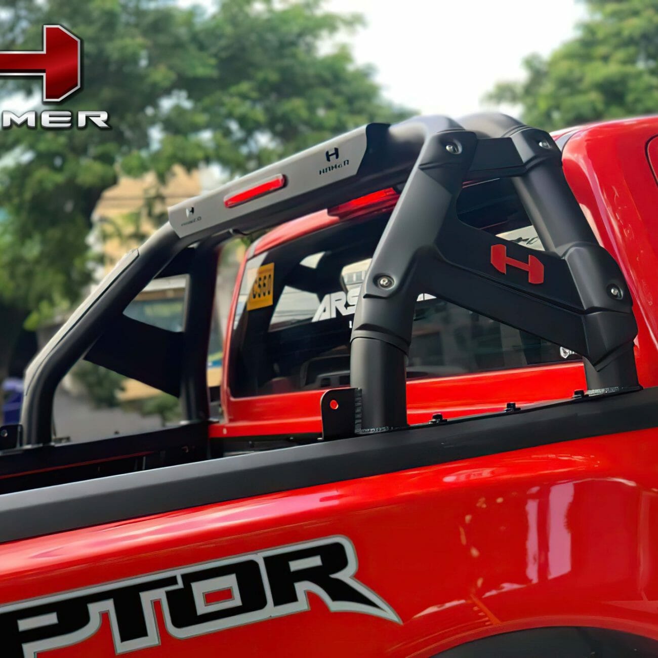 Hector Series Sports Bar for Ford Raptor (2018 - 2022) | Hamer 4x4