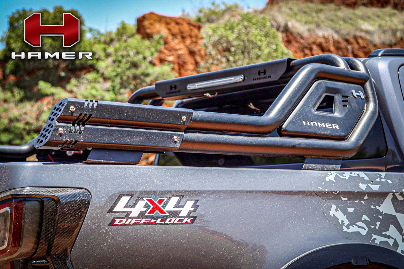 Night Fury Series Sports Bar for Isuzu D-Max (2021 - Present) | Hamer 4x4